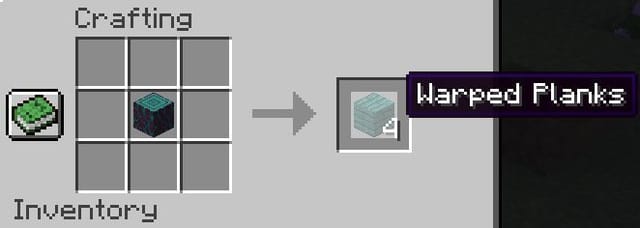 Warped Stem in Minecraft in Minecraft