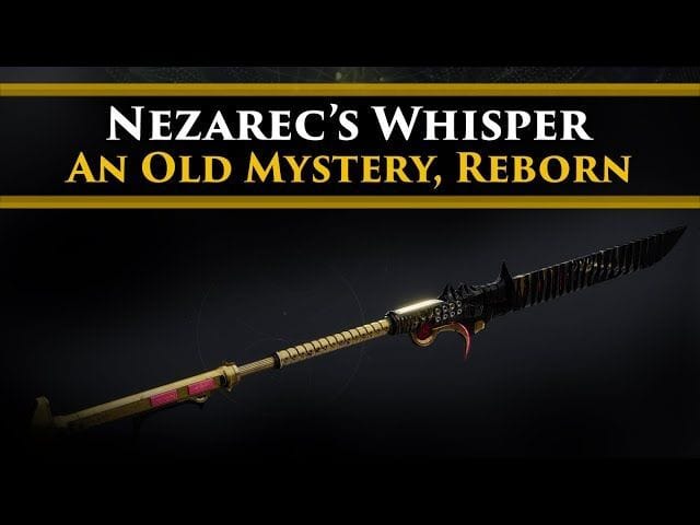 Who is Nezarec in Destiny 2?