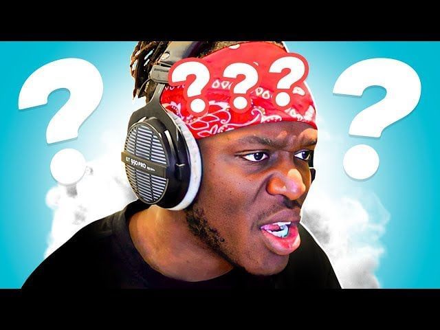 KSI reacts to IShowSpeed standing over him