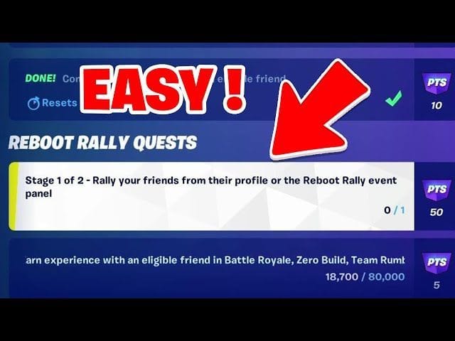 Fortnite: How to rally your friends from their profile or Reboot Rally ...