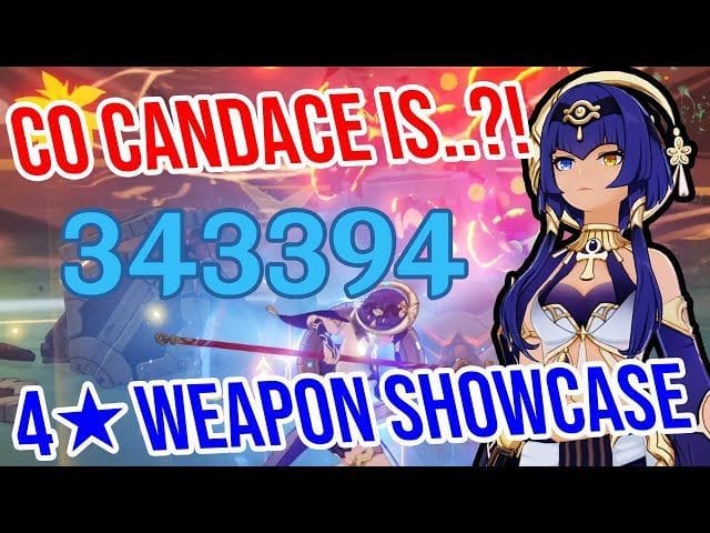 Best Genshin Impact Candace builds with artifacts and weapons