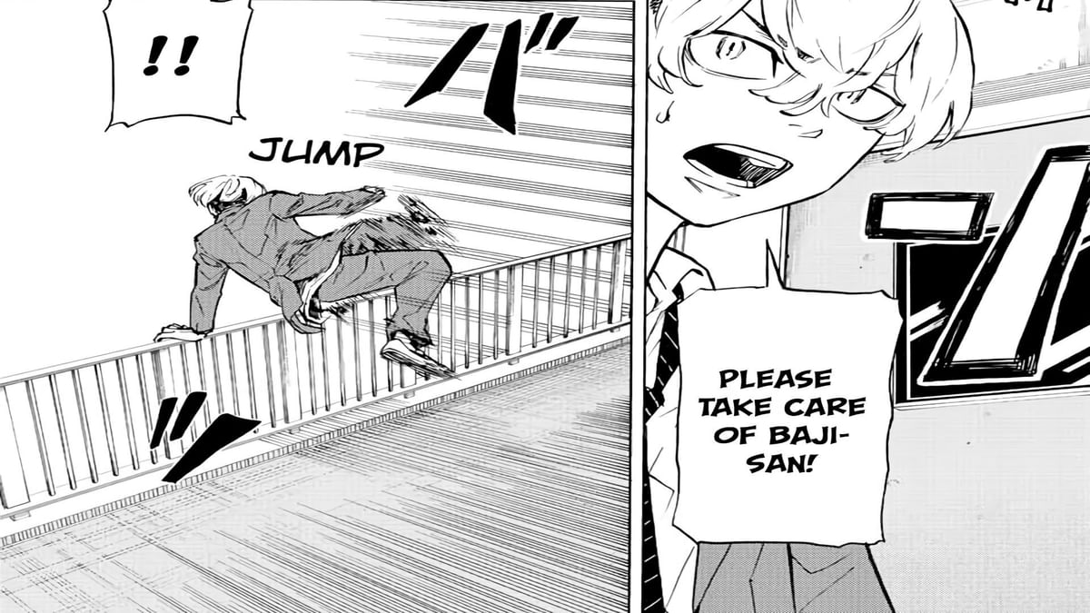 Tokyo Revengers spinoff chapter 5: Chifuyu and Ryusei team, Baji gets wounded