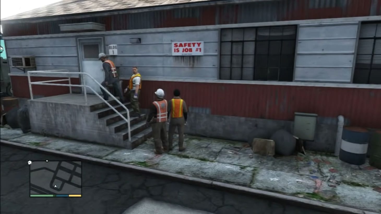 Scouting The Port Mission In GTA 5