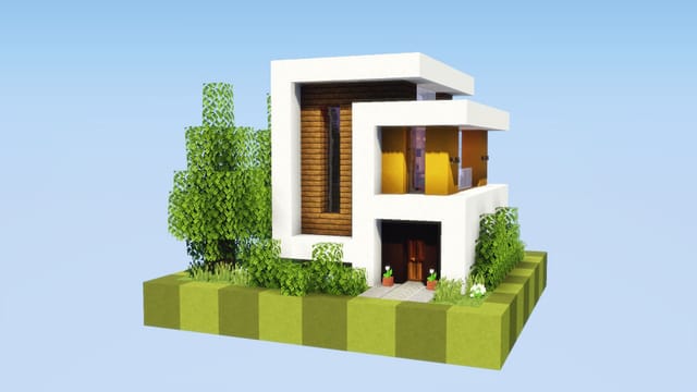 5 best small modern house designs in Minecraft
