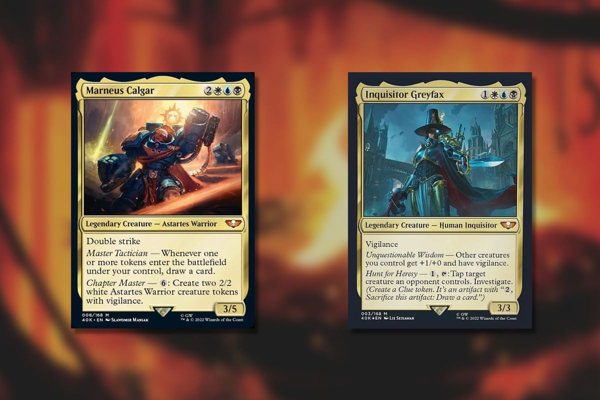 Magic: The Gathering's Warhammer 40K Commanders have been revealed ...
