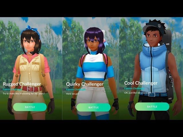 How to find and beat Fashion Challengers in Pokemon GO
