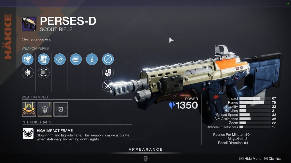 Destiny 2: Banshee-44 is selling god roll weapons for PvP and PvE ...