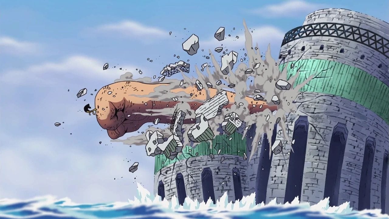 When does Luffy use Gear 3?
