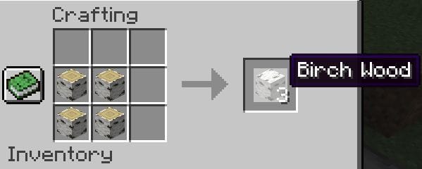 Wood in Minecraft