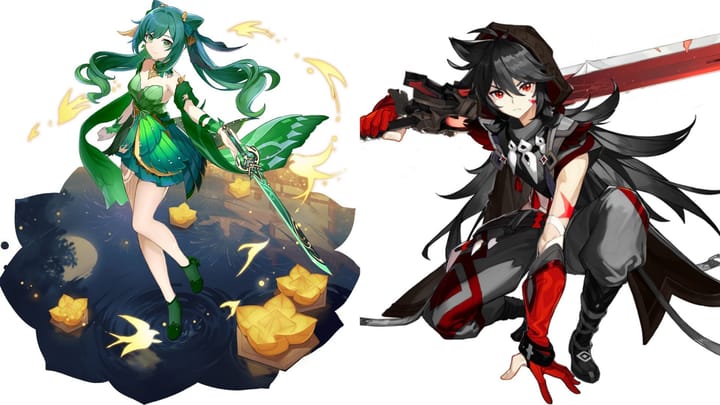 Genshin Impact fan redesigns characters based on weapon themes