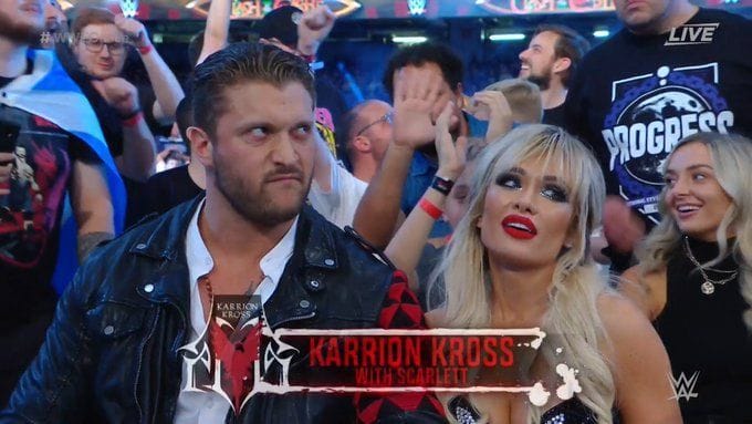 WWE fans react to screen going black & white during Karrion Kross' attack on Drew McIntyre on ...