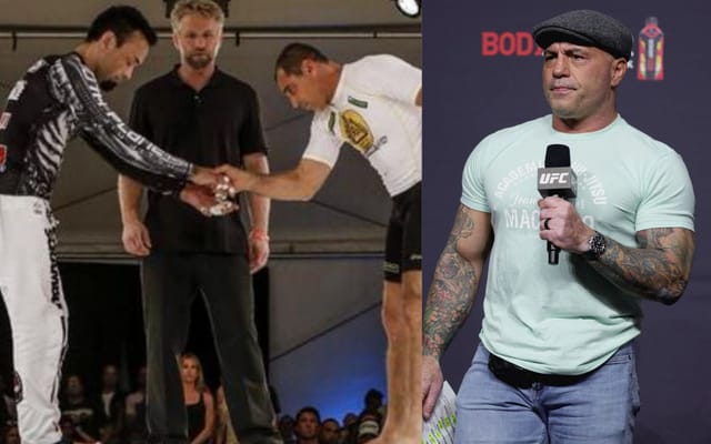 What is Joe Rogan's BJJ coach Eddie Bravo's submission grappling record?