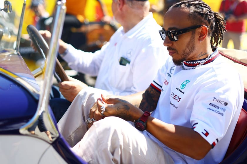 "Watched Buzz Lightyear"- Lewis Hamilton spends quality time with his ...