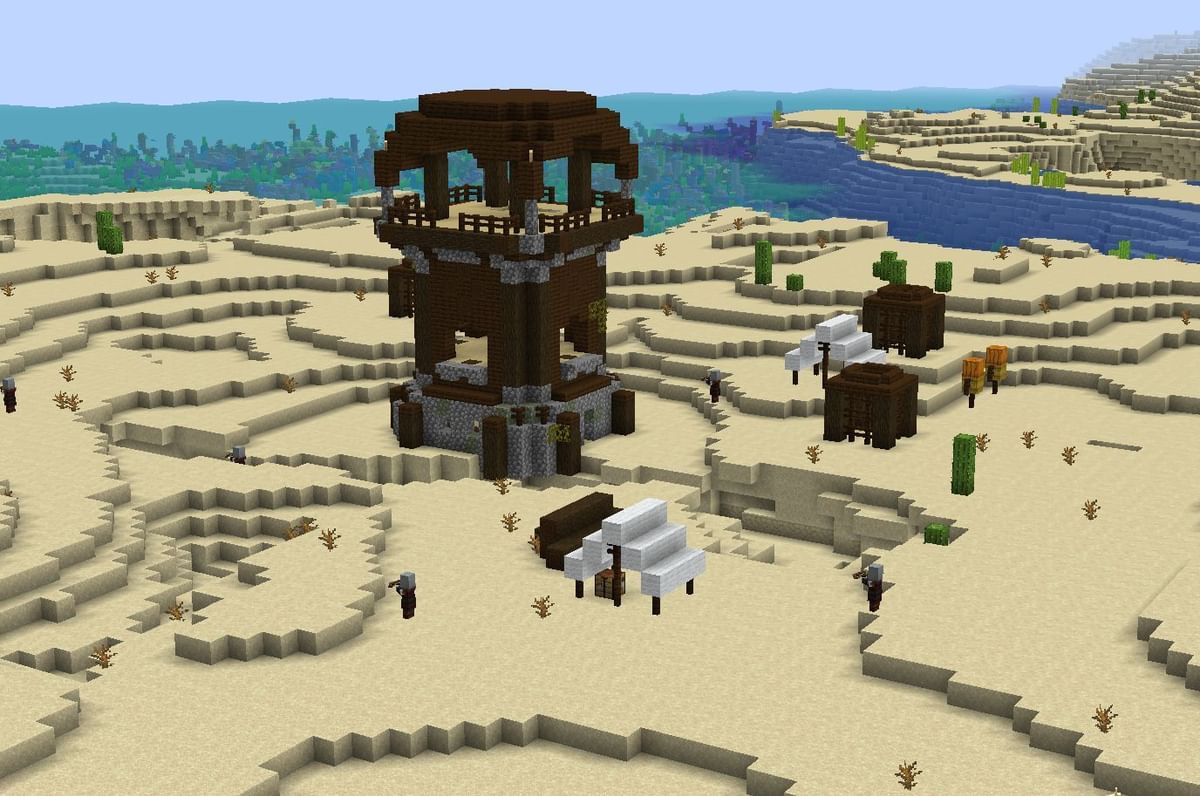 Desert Hills in Minecraft