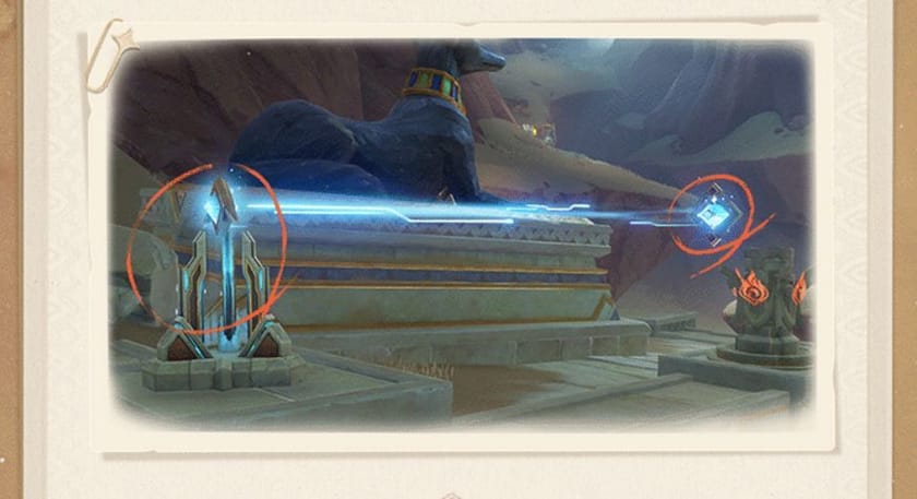 Genshin Impact Sumeru Desert enemies, Puzzle mechanics, exploration objects