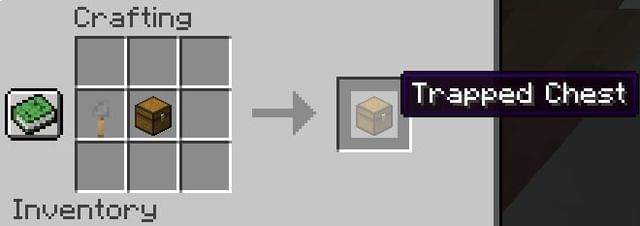 Trapped Chest in Minecraft
