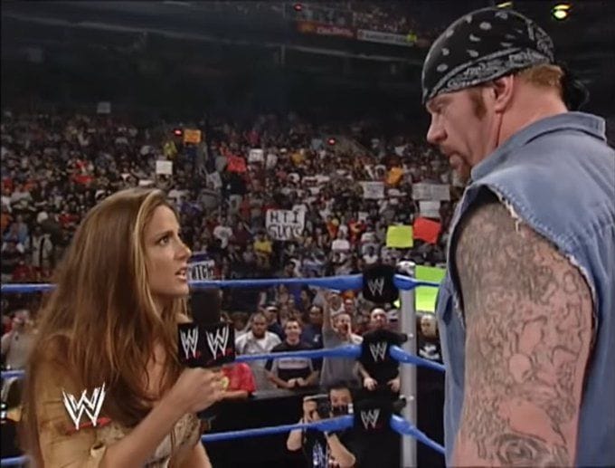 Why The Undertaker's three-month WWE affair angle with Tracy was nixed