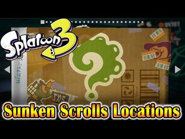 Splatoon 3 collectible guide: How to obtain all Sunken Sea Scrolls in ...