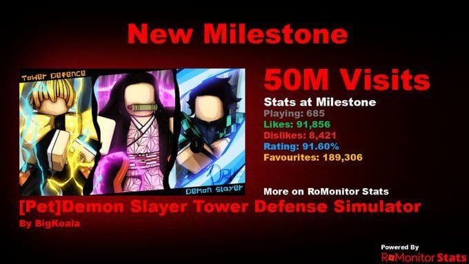 Demon Slayer Tower Defense Simulator codes in Roblox: Free Coins and ...