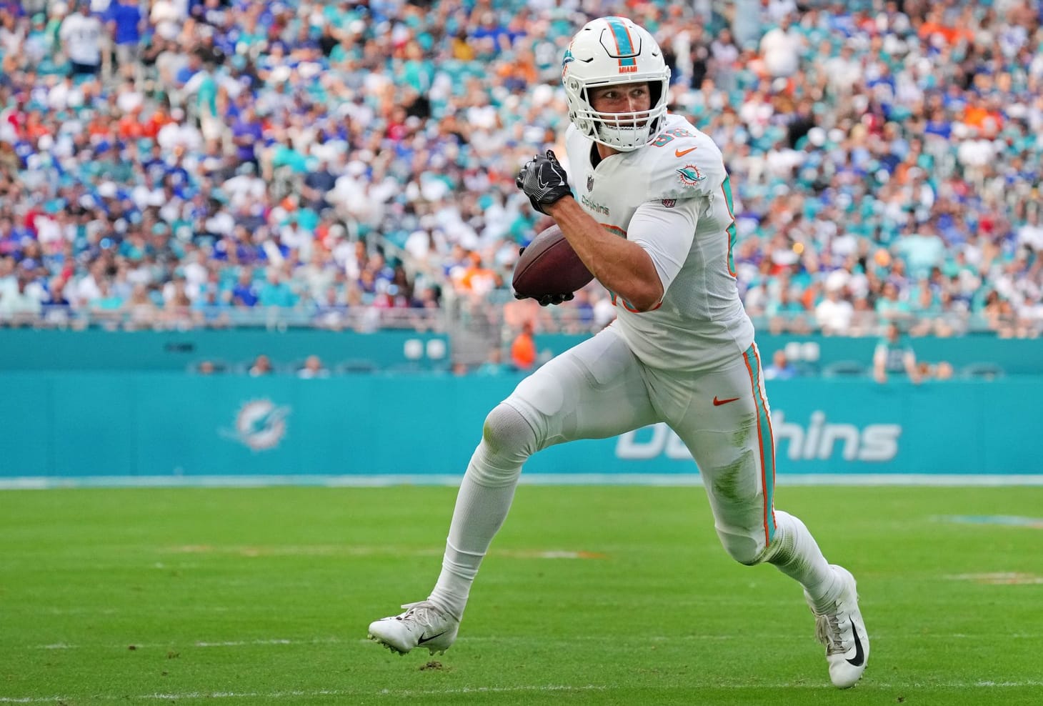 Dolphins Mike Gesicki explains griddy attempt