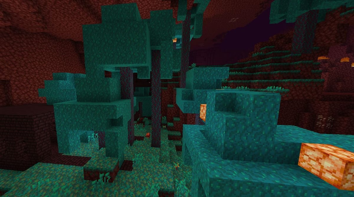 Warped Stem in Minecraft in Minecraft