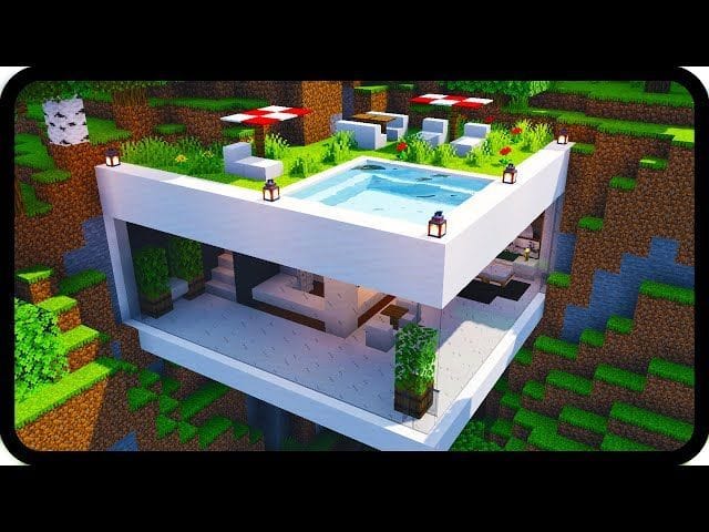 5 best small modern house designs in Minecraft