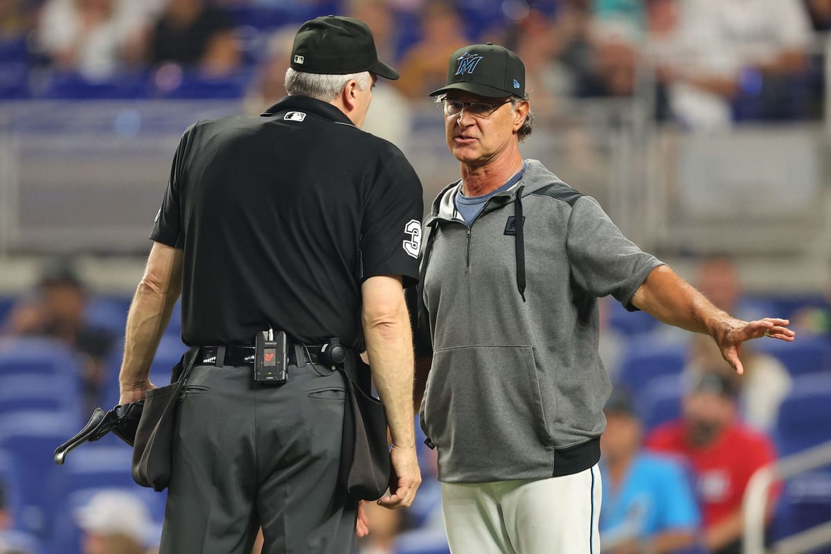 Watch: Miami Marlins manager Don Mattingly goes crazy after relief ...
