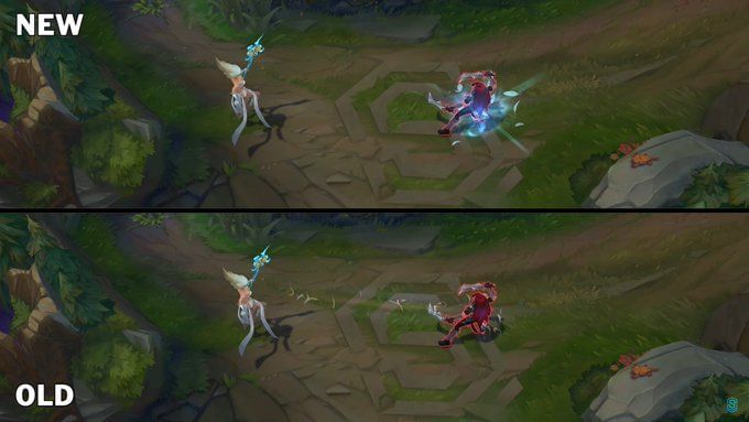 When does Janna VFX update release in League of Legends?