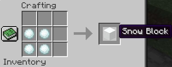 Snowball in Minecraft