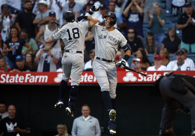 "Pay the man his money!" "Aaron Judge is running away with the AL MVP Award" - New York Yankees ...