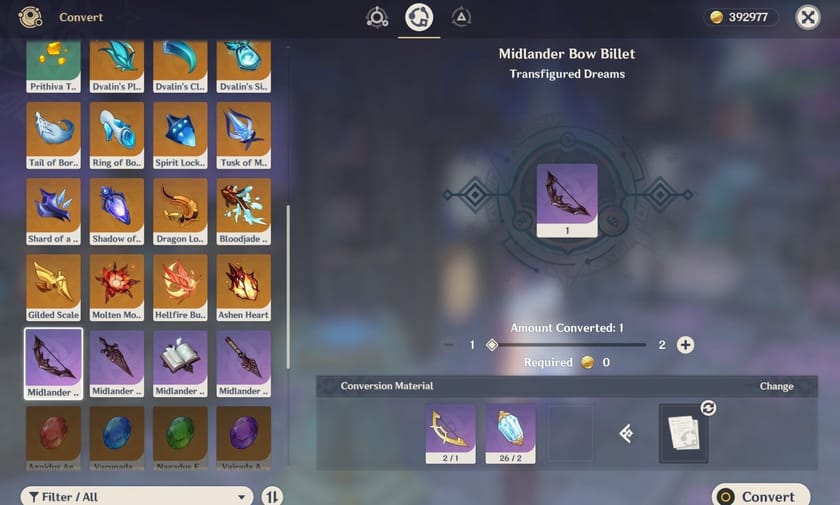 How to get Midlander Billets to craft Sumeru weapons in Genshin Impact?