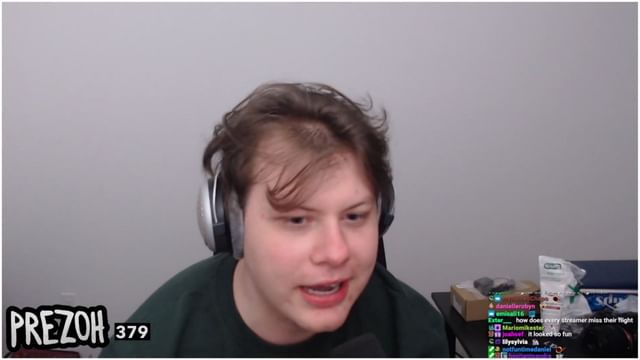 Twitch streamer Prezoh banned for exposing himself