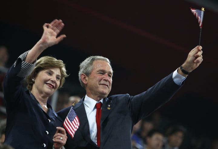 MLB Rewind: Former president George W. Bush sent Yankees fans into a ...