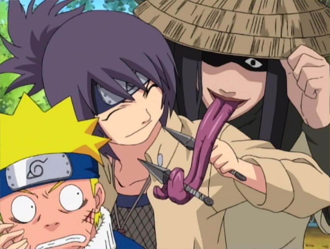Anko Mitarashi in Naruto