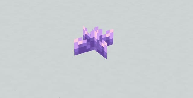 Medium Amethyst Bud in Minecraft