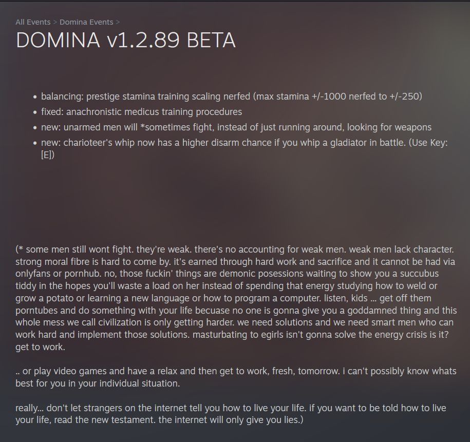 Domina removed from Steam after indie developer's transphobic posts on ...