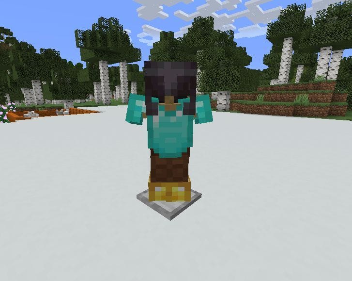 Amor Stand in Minecraft