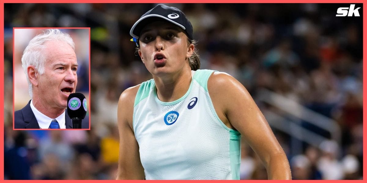 "I don’t think that’s legal" - John McEnroe on Iga Swiatek's ...