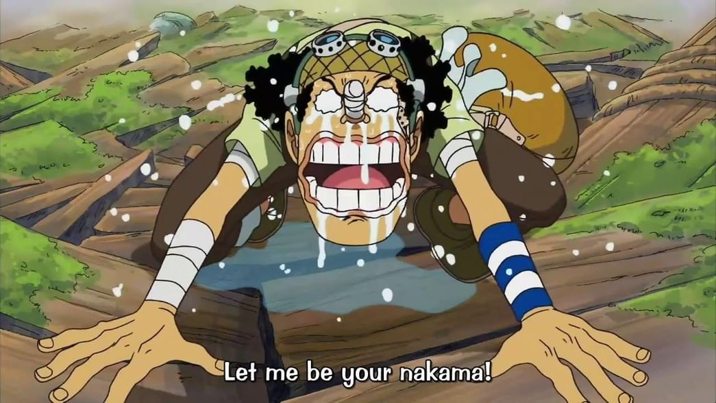 When does Usopp join the crew again?