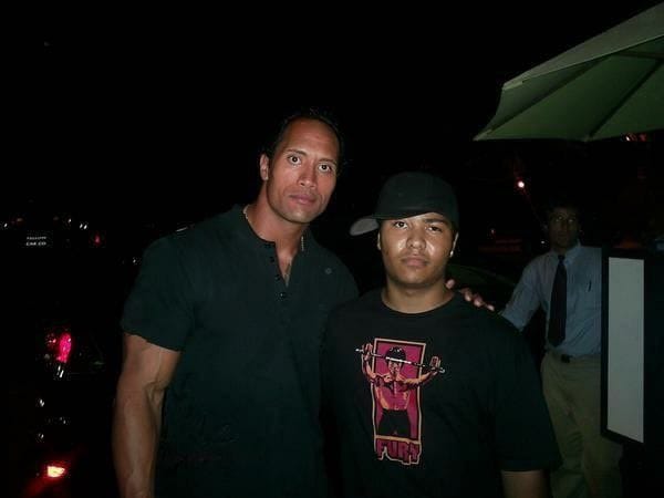 The Rock shared a heartfelt message to a fan