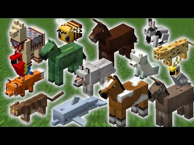 Ranking rideable mobs in Minecraft from fastest to slowest