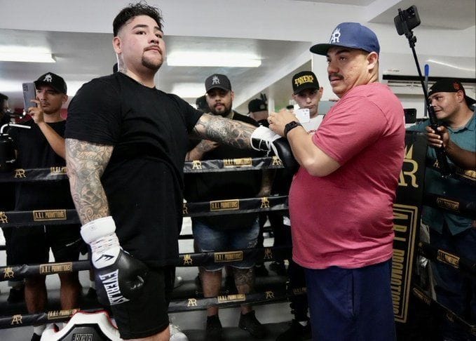 Andy Ruiz Jr. discusses his fitness ahead of return