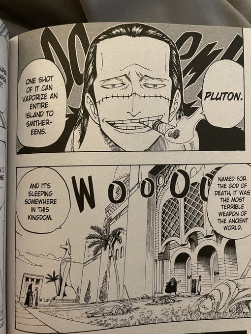 One Piece Chapter 1060 implies 2 of the 3 Ancient Weapons to be battleships