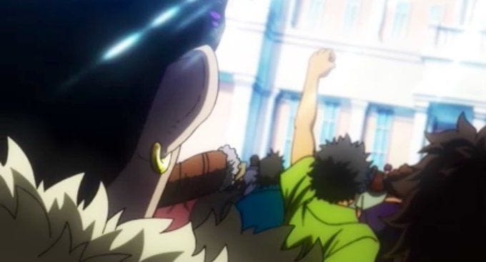 Who attended Roger’s execution in One Piece?