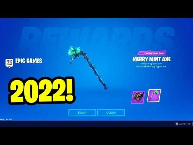 Can you still get the Minty Pickaxe in Fortnite as of 2022?
