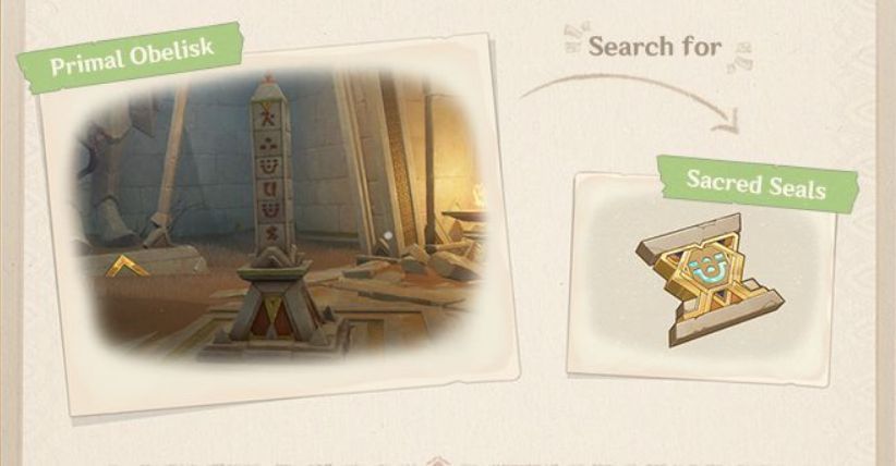 Genshin Impact Sumeru Desert enemies, Puzzle mechanics, exploration objects