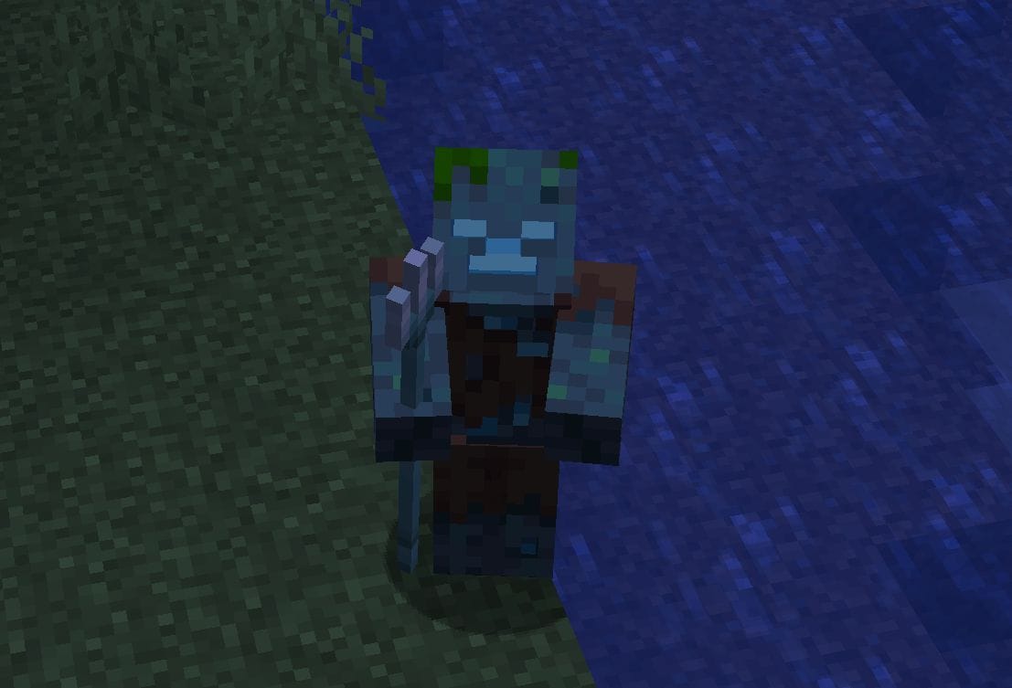 Tridents in Minecraft