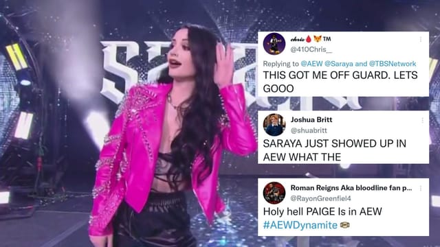 Twitter flares up to two-time WWE Divas Champion's debut on Dynamite