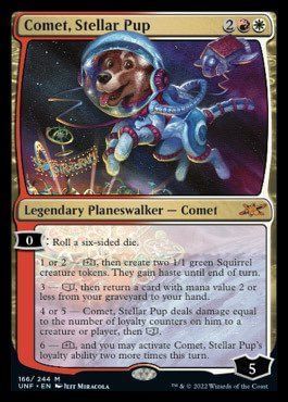 Magic: The Gathering's Comet, Stellar Pup is both adorable and ...