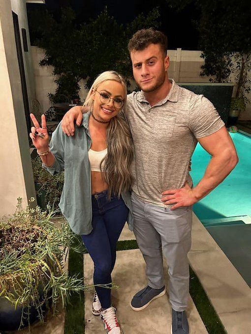 Liv Morgan spotted with AEW star MJF Liv Morgan spotted with AEW star MJF